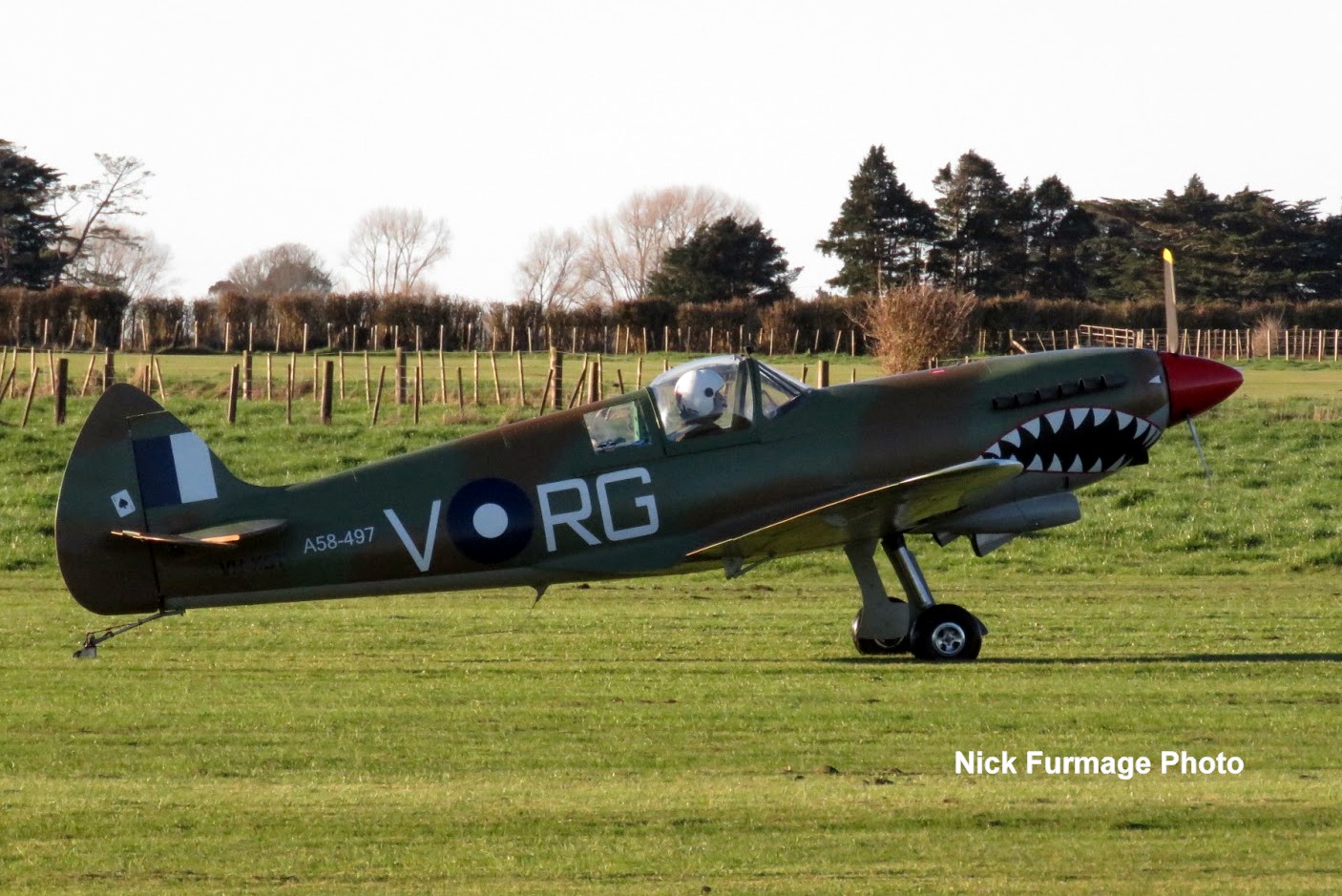 NZ Civil Aircraft: Supermarine Spitfire Mk 25 ZK-RGV Has Flown