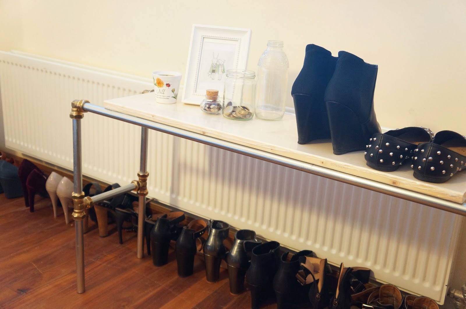IANFB: Fashion & Lifestyle blog: DIY project | Plumbing pipes table/bench