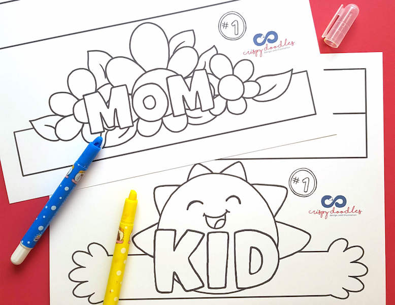 Free Printable Mother's Day Crown - The Joy of Sharing