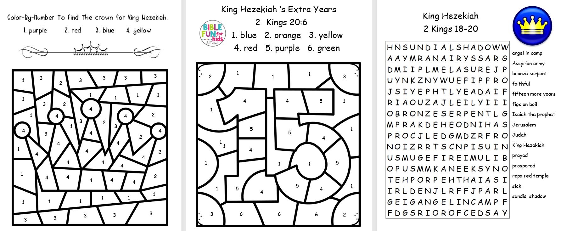 Hezekiah | Bible Fun For Kids