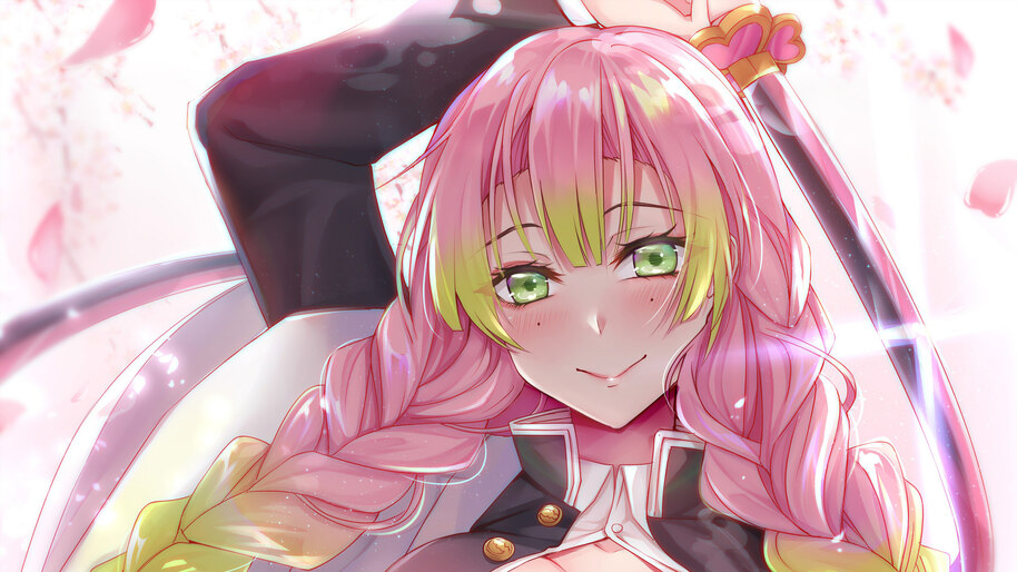 Mitsuri Kanroji, (Kimetsu no Yaiba), [Hashira], 4K, #5.747 Wallpaper PC ...