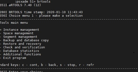 SAP Basis Administrator Blog: Import DB tables using BRTOOLS