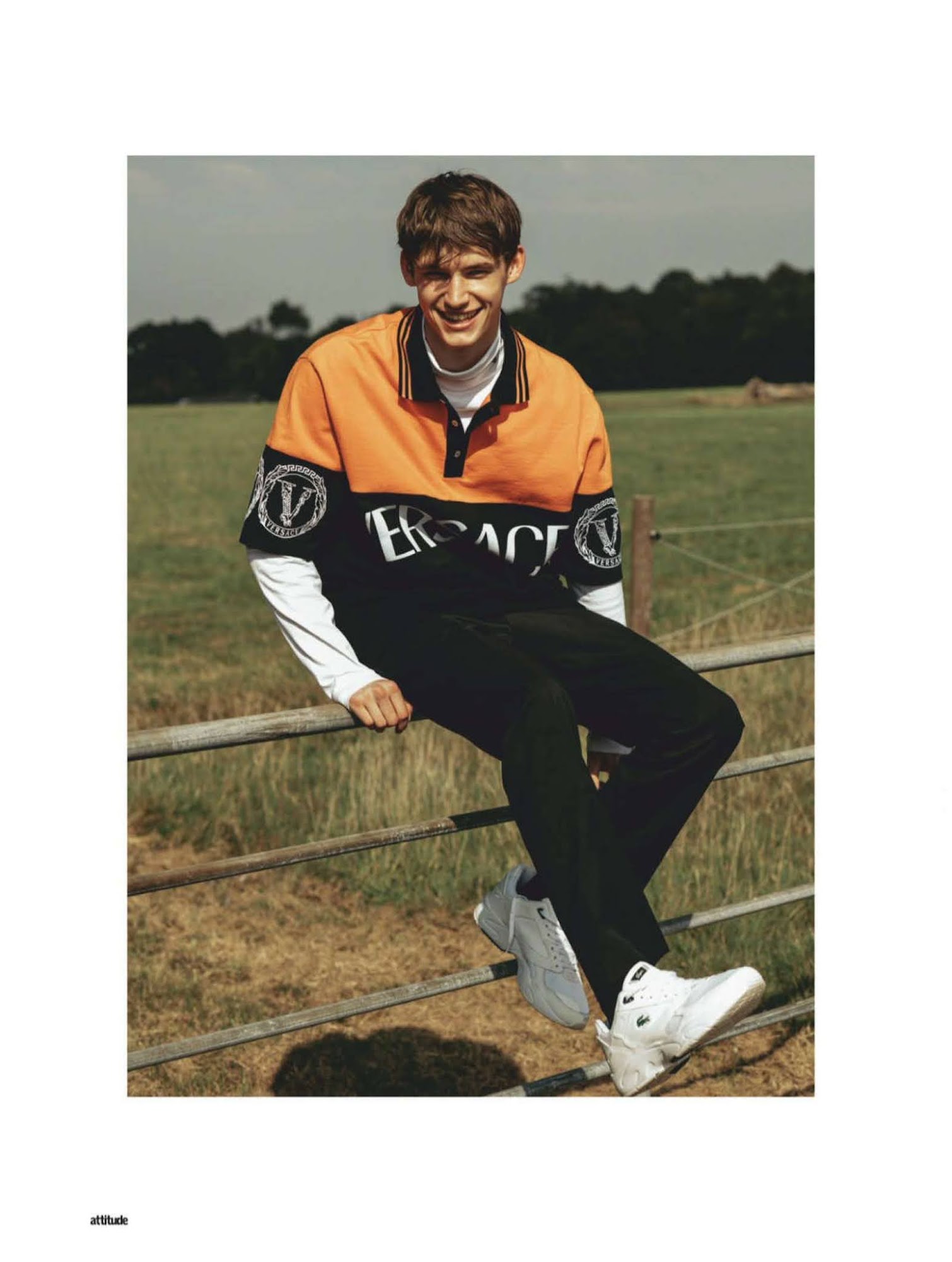 AJ Harris y Matthew Rahill para Attitude Magazine por Joseph Sinclair