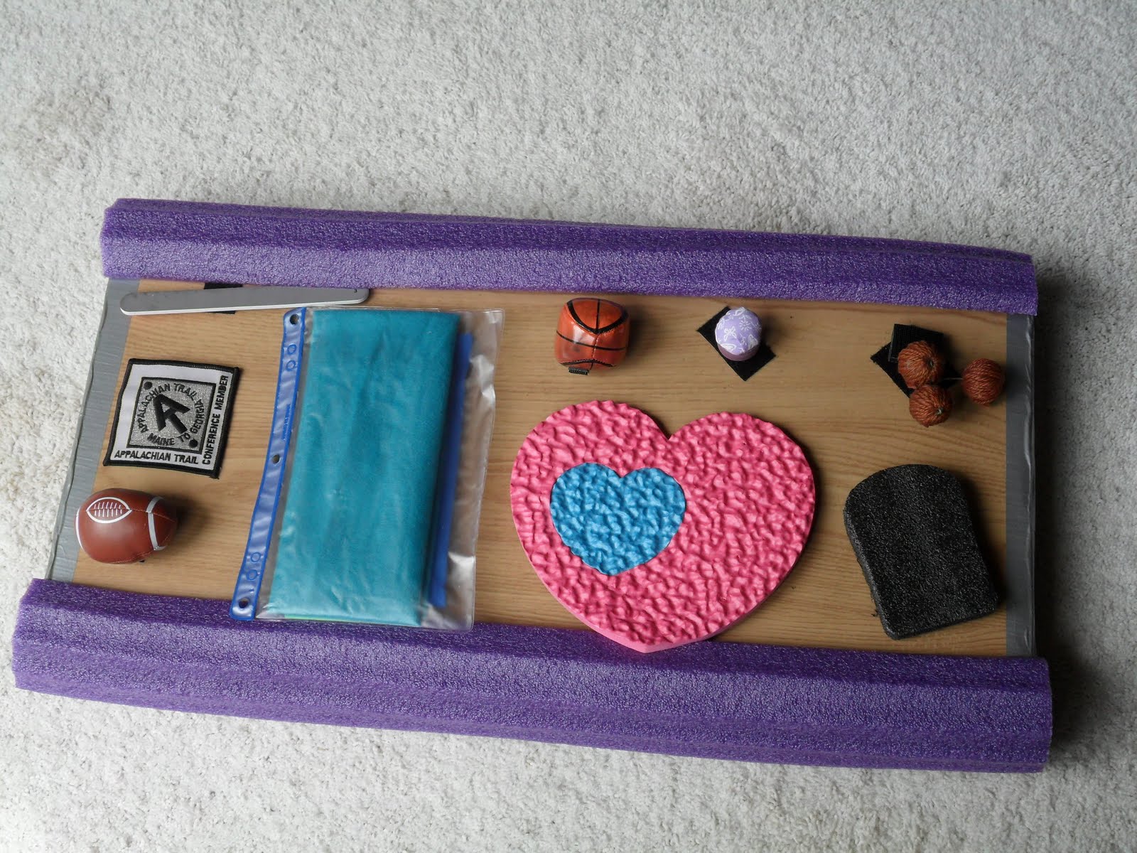 OT Tools for Public Schools: Portable Sensory Board for Students Who ...