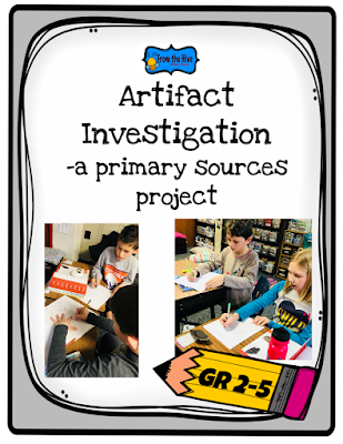 From The Hive: artifact investigation- hands on primary sources activity