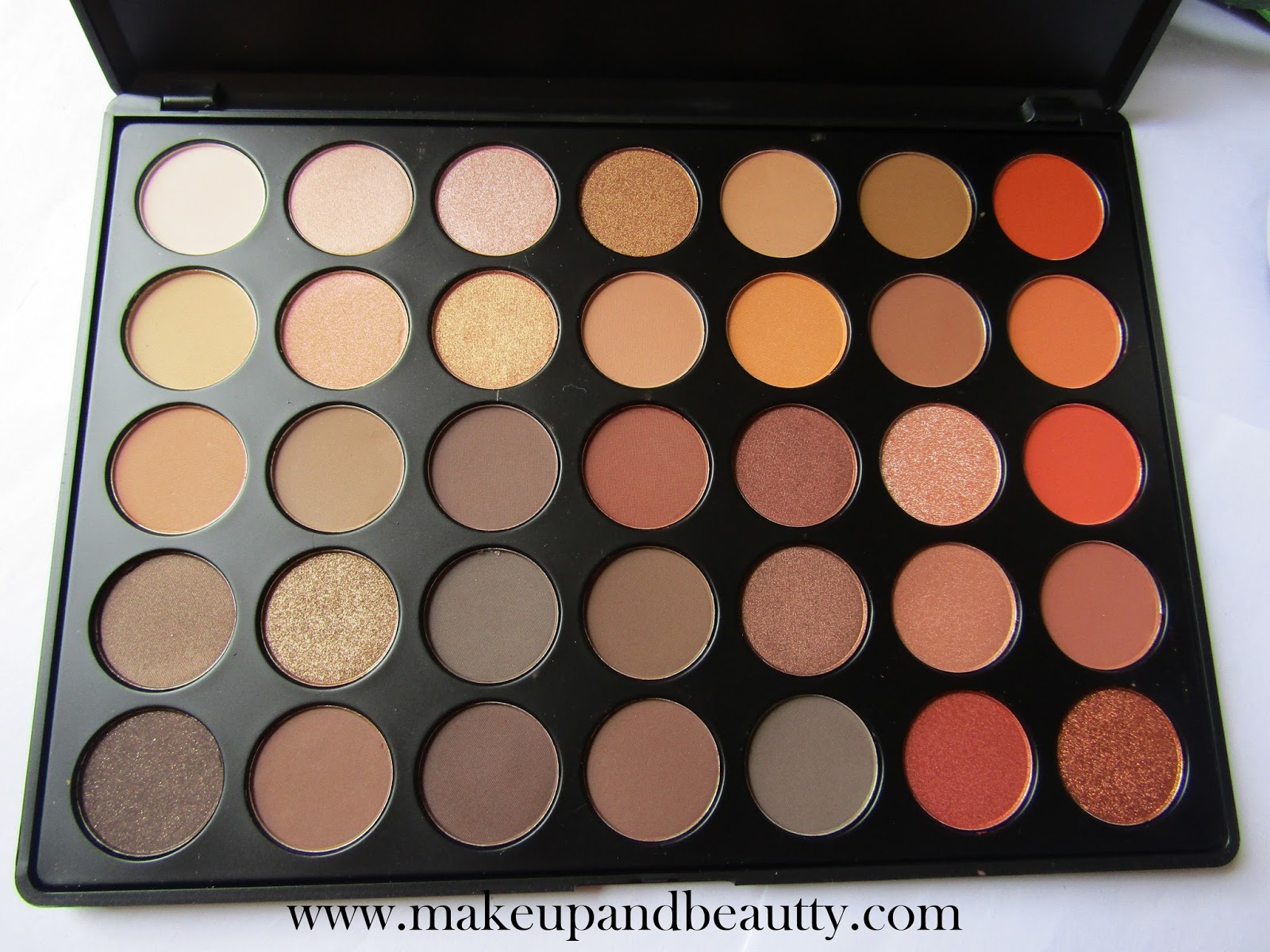 Makeup and beauty !!!: REVIEW & SWATCHES of MORPHE 350 PALETTE:-