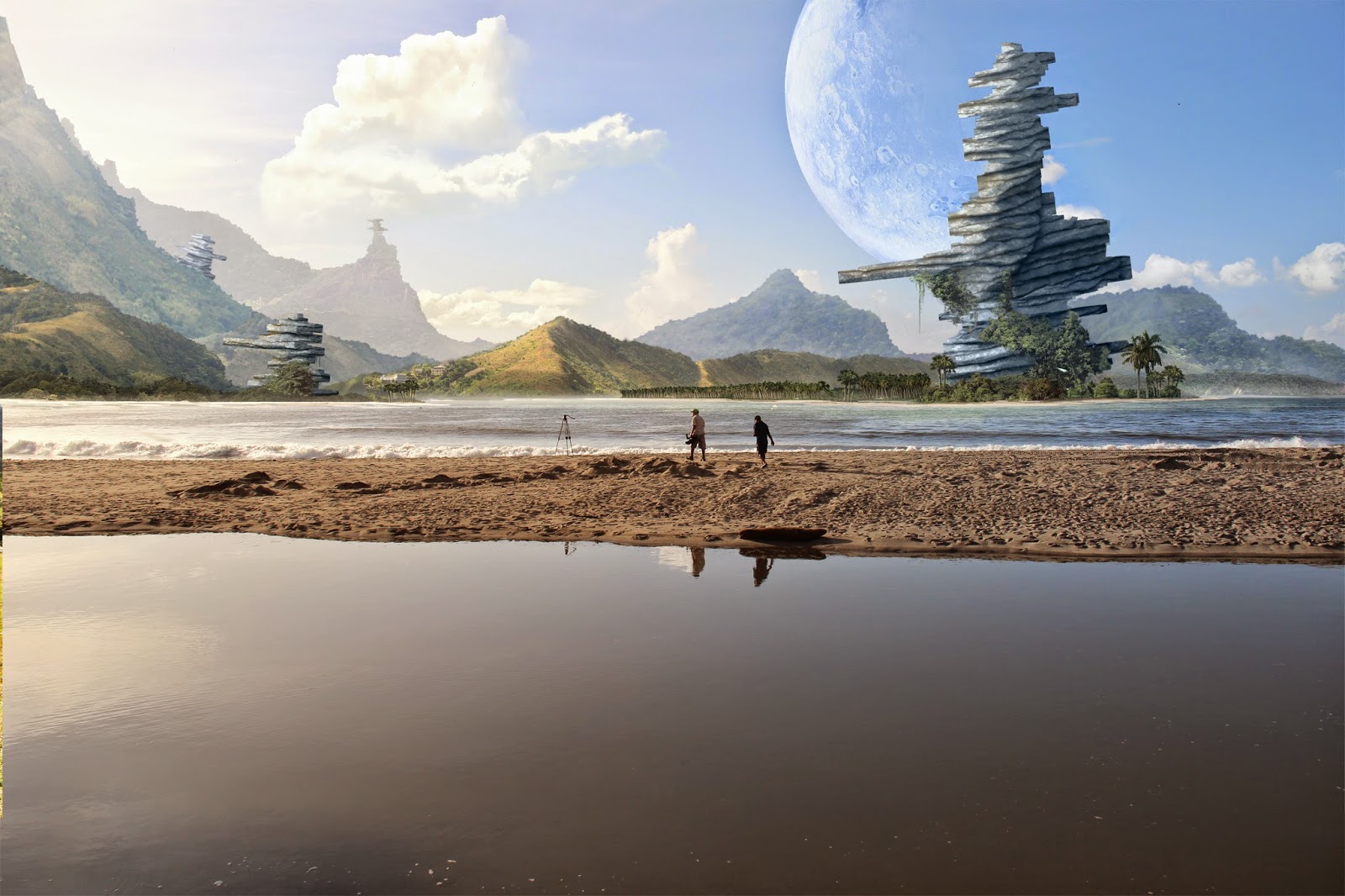 Kelsey Noel - Digital matte painter & Compositor: Matte painting