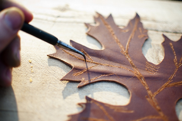 Leather Armor in Progress | Sweet Juniper WoodCraft