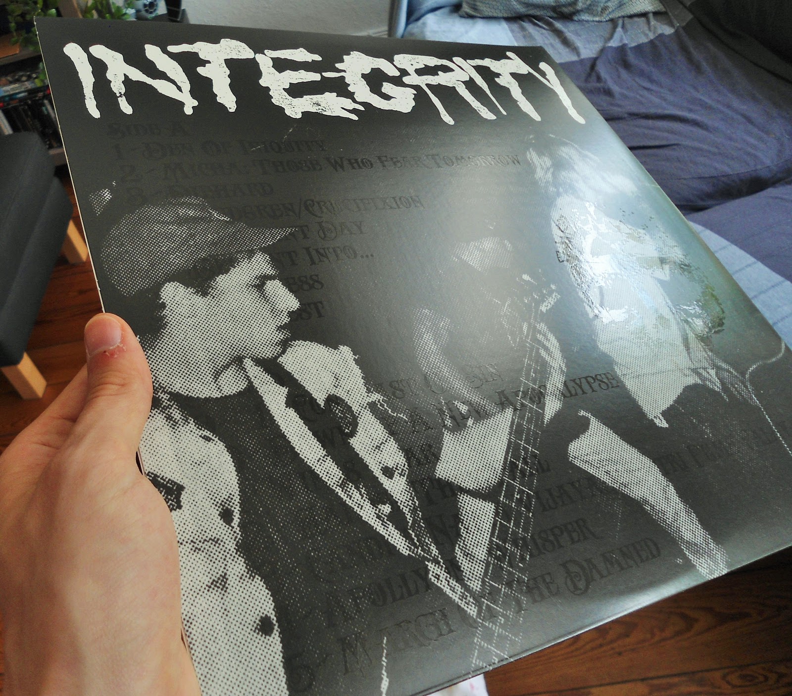 hardcore/metal vinyl: integrity - those who fear tomorrow (tan vinyl)