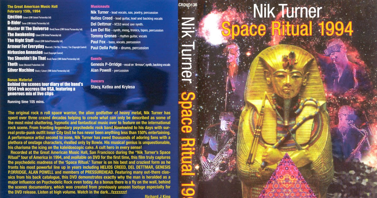 YOUDISCOLL: Nik Turner (ex-Hawkwind ) - Space Ritual [2006]