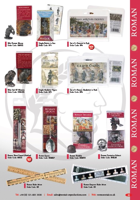 Toy soldiers and real battles: Westair Catalogue 2020