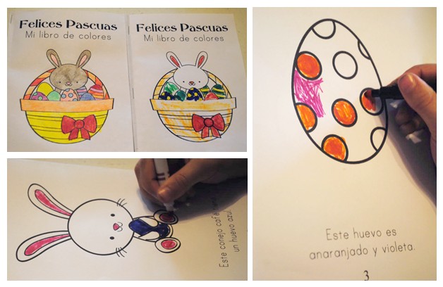 Mommy Maestra: Easter Coloring Book in Spanish {PRINTABLE}