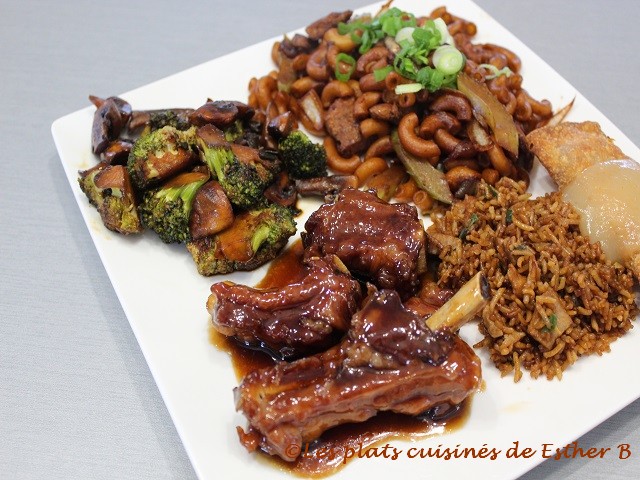 Les plats cuisinés de Esther B: Mets chinois
