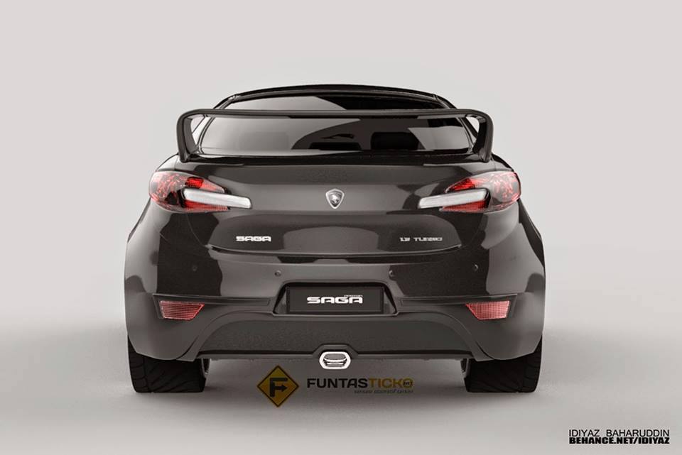 Kereta Proton Saga Model Terbaru | Panas