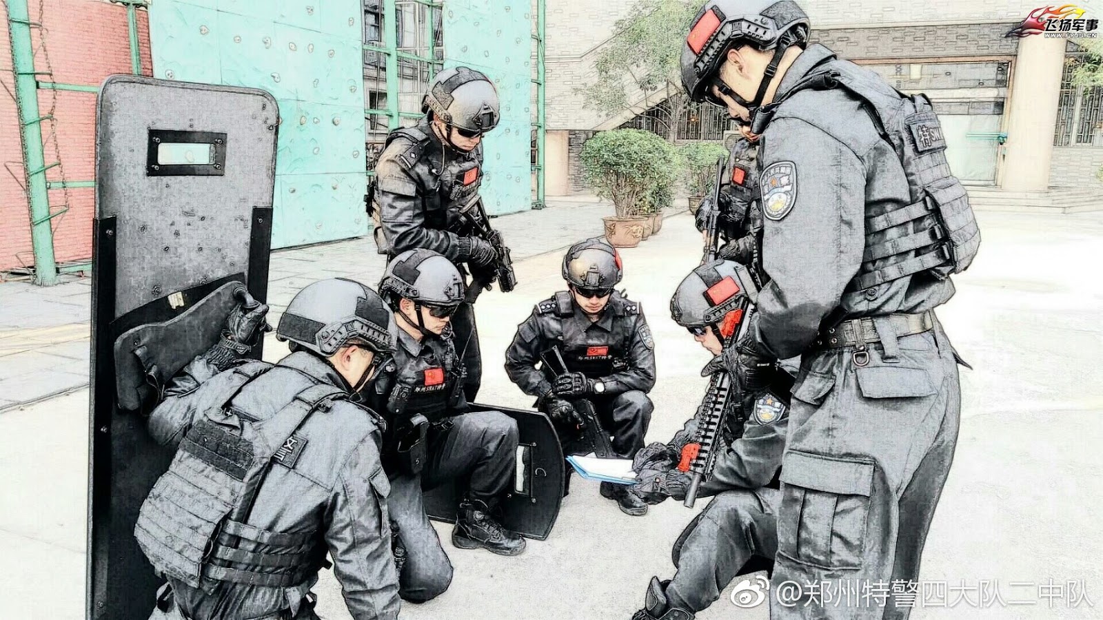 China Defense Blog: Photos of the day: Chinese combat shield