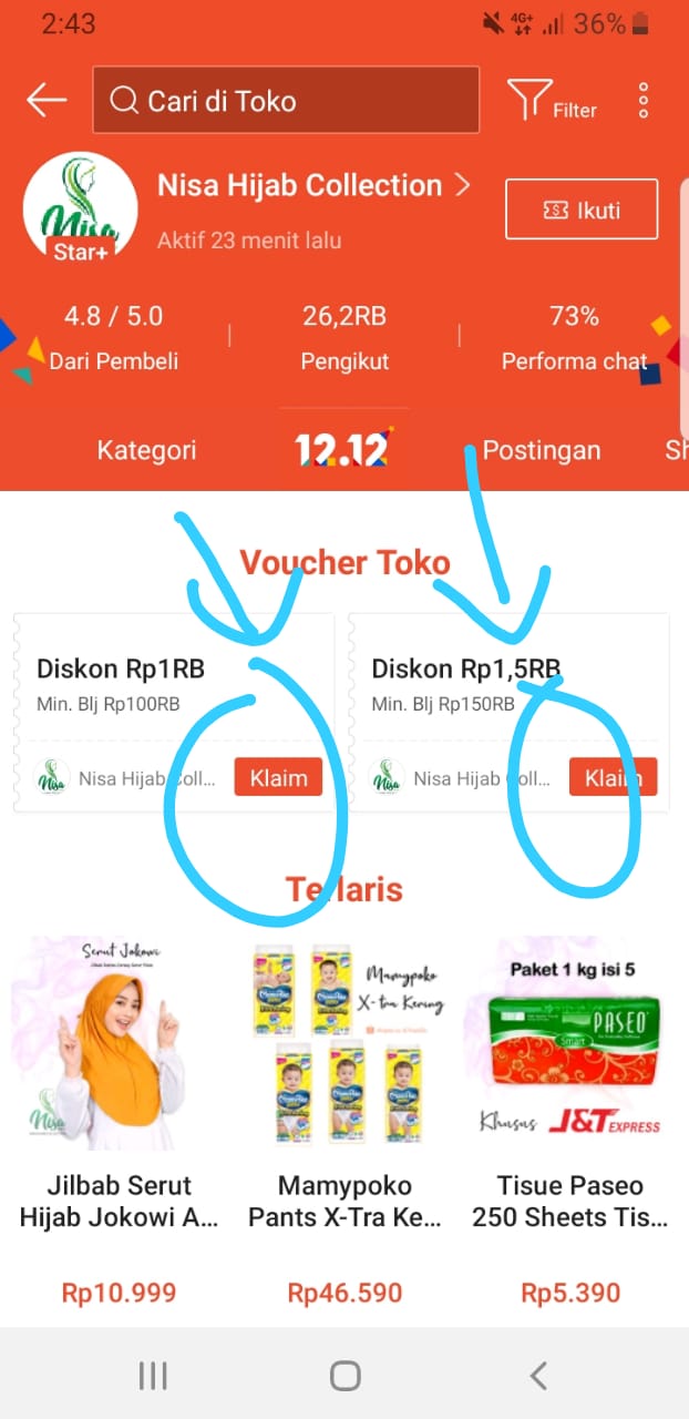 Cara Melihat Kode Voucher Shopee | BAJUYULI - Blog
