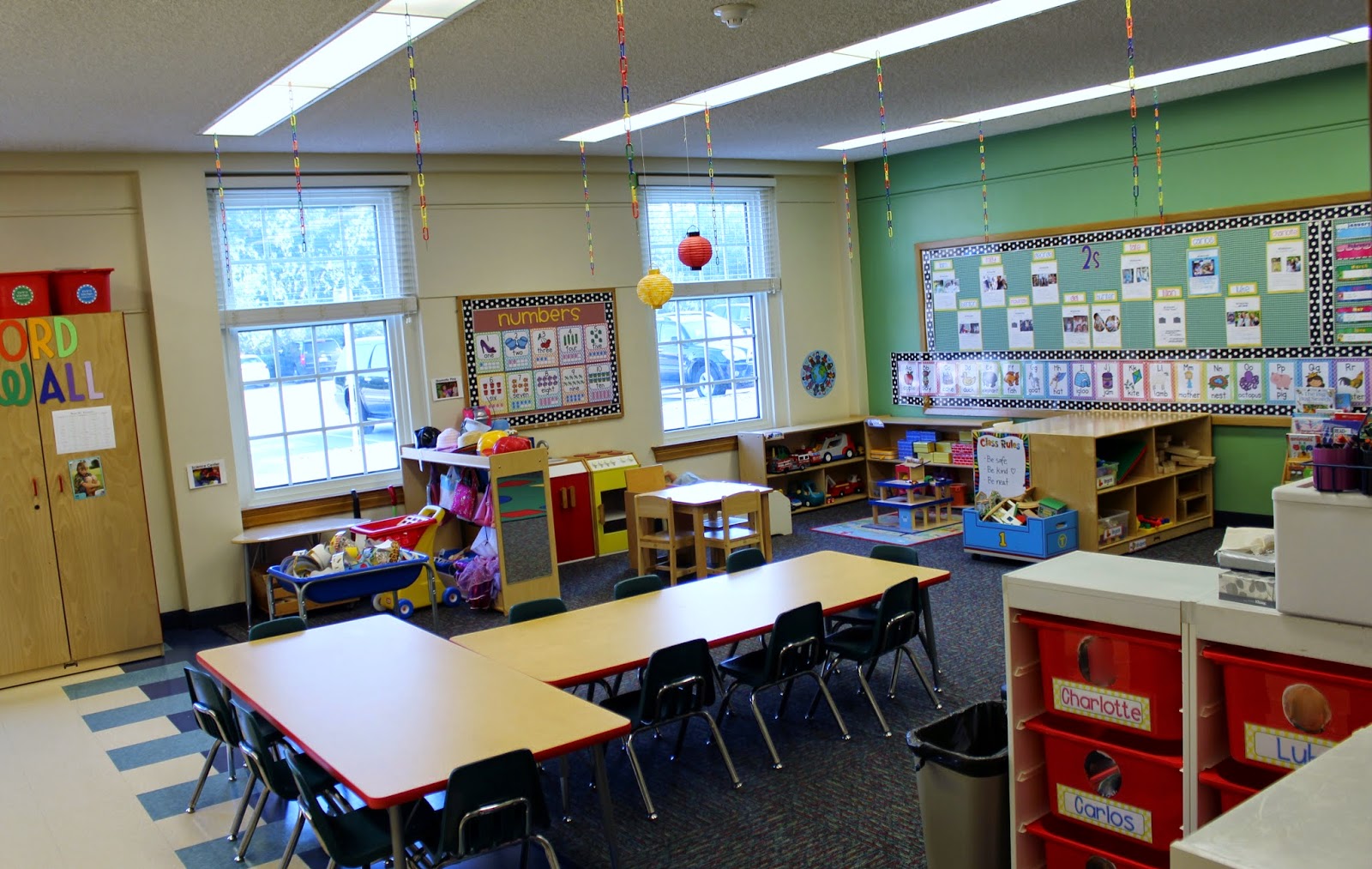 Elementary Organization: a classroom tour.