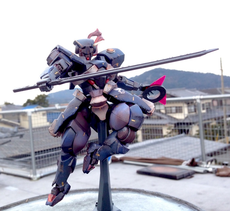 GUNDAM GUY: HG 1/144 Hyakuren Warrior - Customized Build