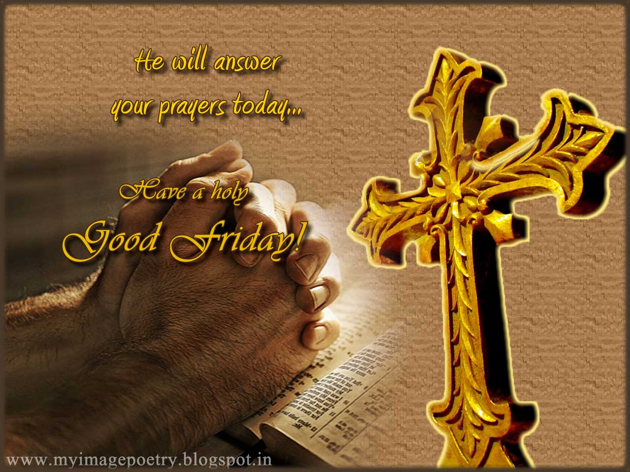 Image Poetry: Good Friday Images