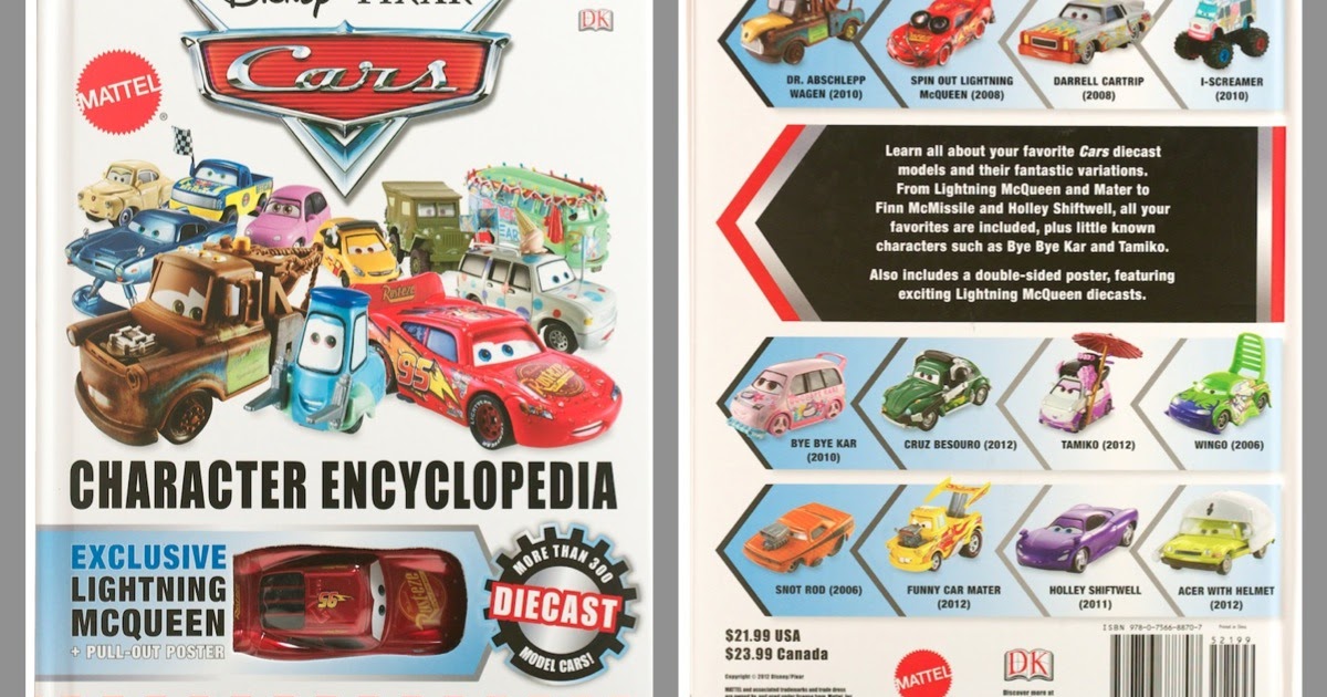 Cars Character Encyclopedia Book Review | Pixar Post