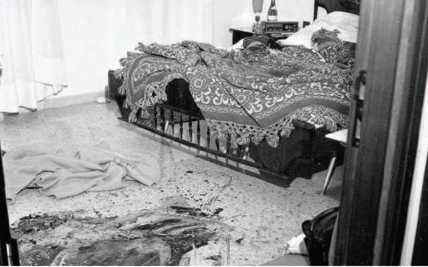 La strage di via Caravaggio: La scena del delitto (foto)