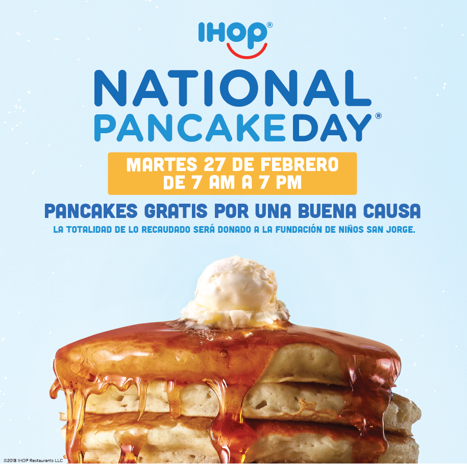 Ahorros Diarios Usando Cupones: Pancakes GRATIS - en IHOP Puerto Rico