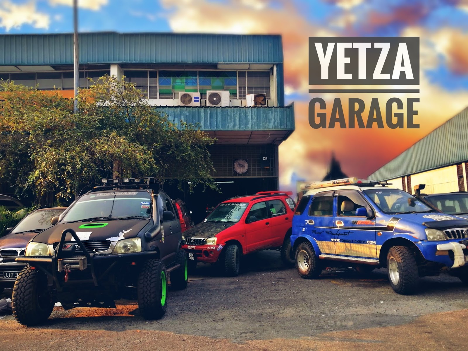 Not just a perodua kembara @ daihatsu terios workshop. This is Yetza ...