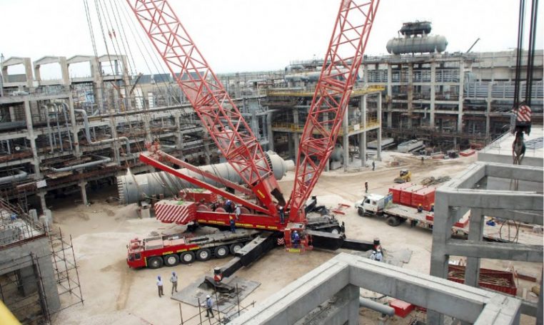 Industrial History: Lattice Boom Mobile Cranes, e.g. Gottwald AK912