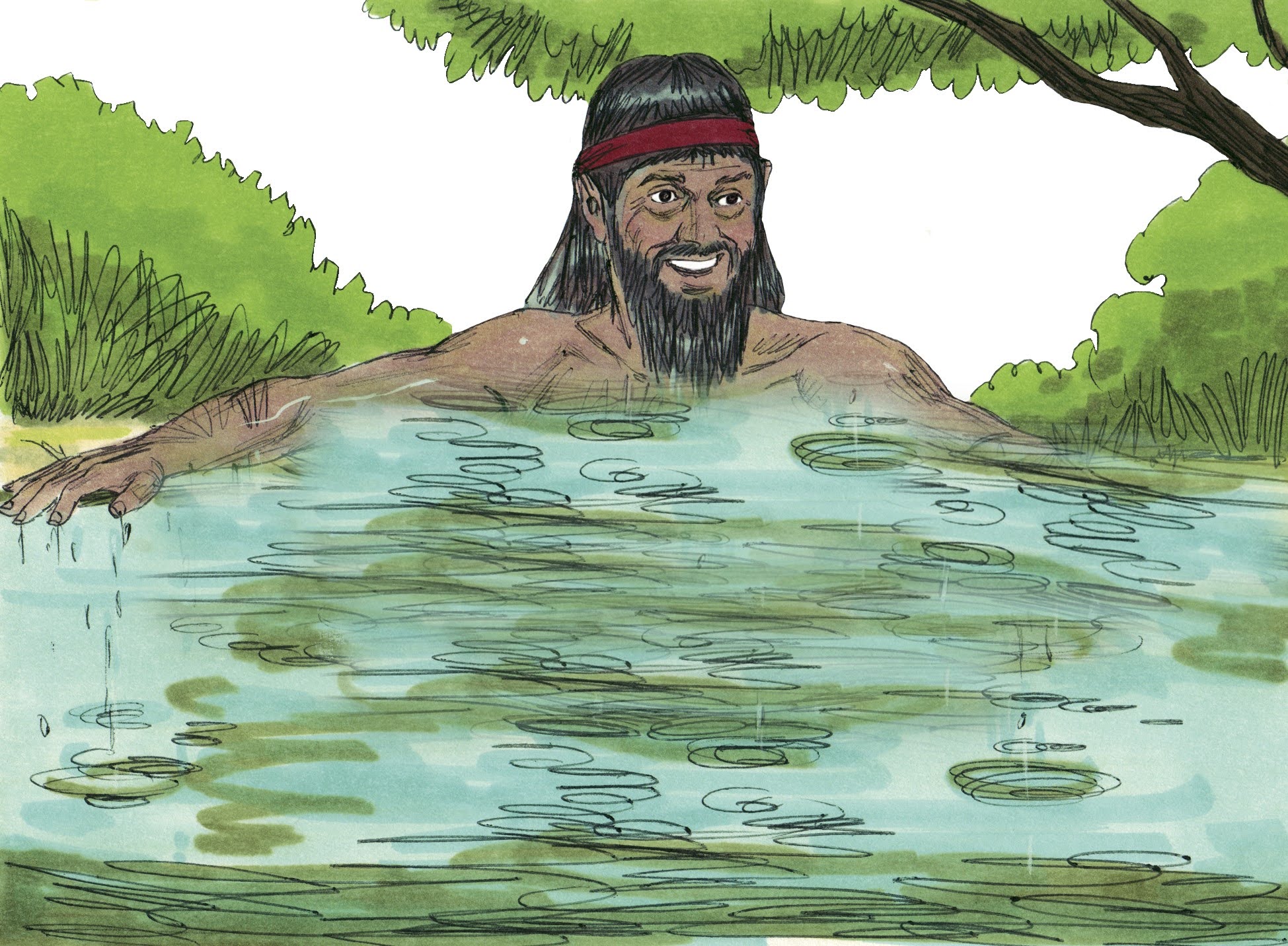 Elisha & Naaman | Bible Fun For Kids