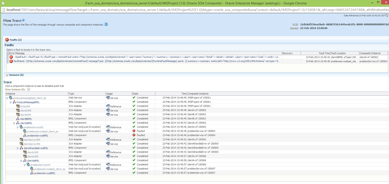 Oracle SOA / Java blog: Oracle SOA fault handling with ordered ... Oracle SOA / Java blog: Oracle SOA fault handling with ordered ...