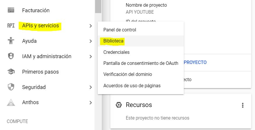 Como crear una API para YOUTUBE - PLUGINSXBMC Como crear una API para YOUTUBE - PLUGINSXBMC