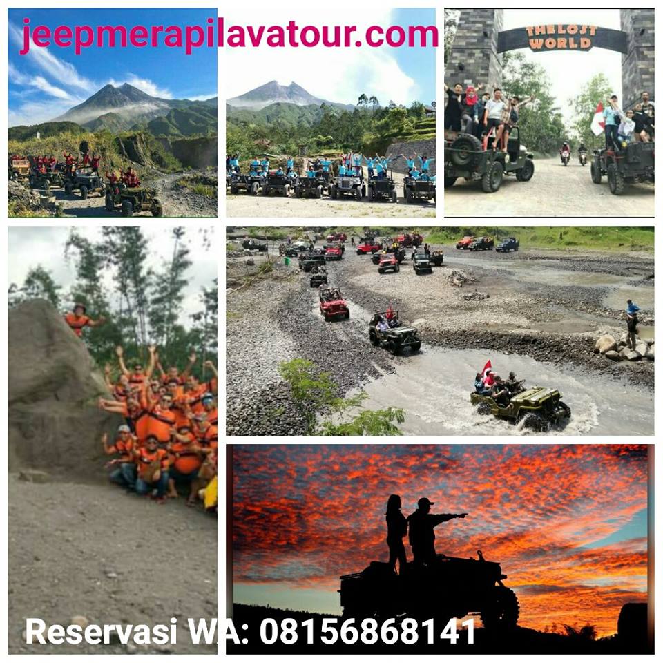 Rute Paket Jeep Merapi Lava Tour Liburan Lebaran setelah Erupsi ...