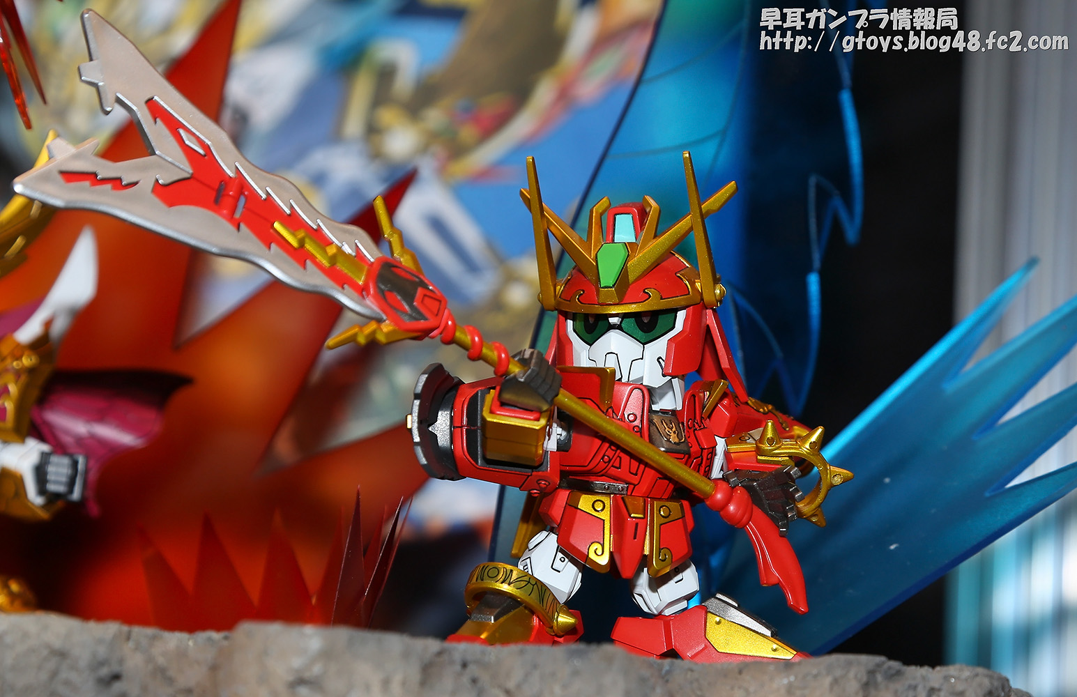 GUNDAM GUY: SD LEGEND BB Line-up - On Display @ Shizouka Hobby Show 2013
