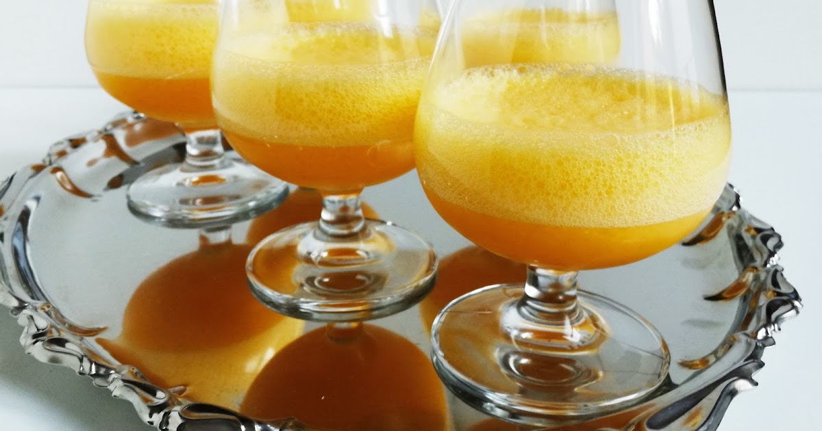 A. Sladki Chef: Mandarinina pena z whiskey-jem