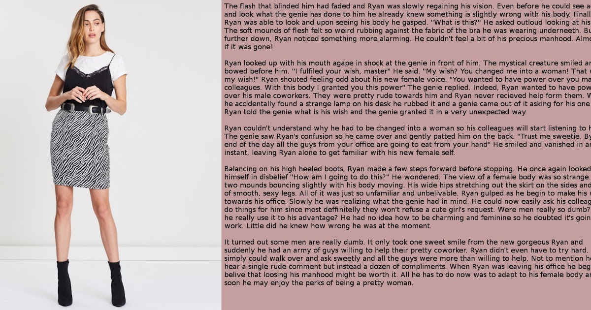 Marti's tg captions: Power over men