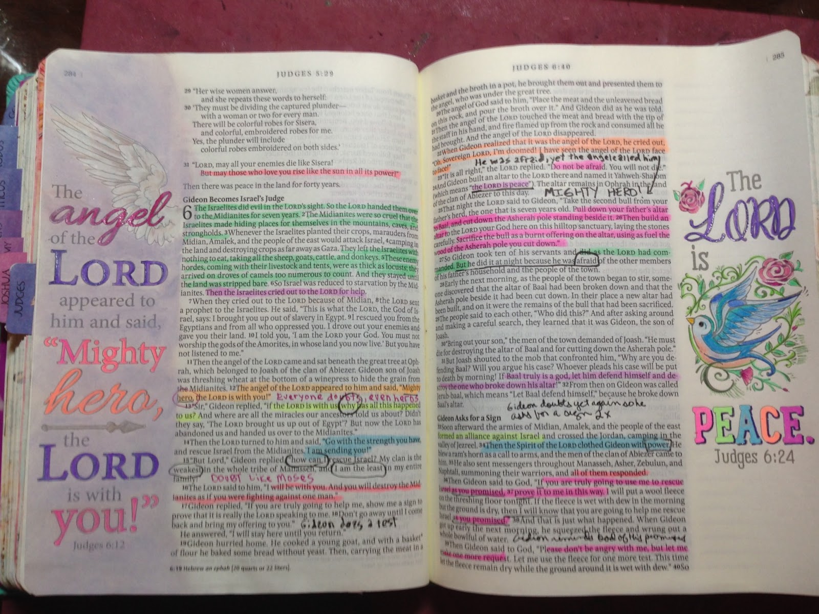 Amy's Creative Pursuits: Early August Bible Journaling Pages