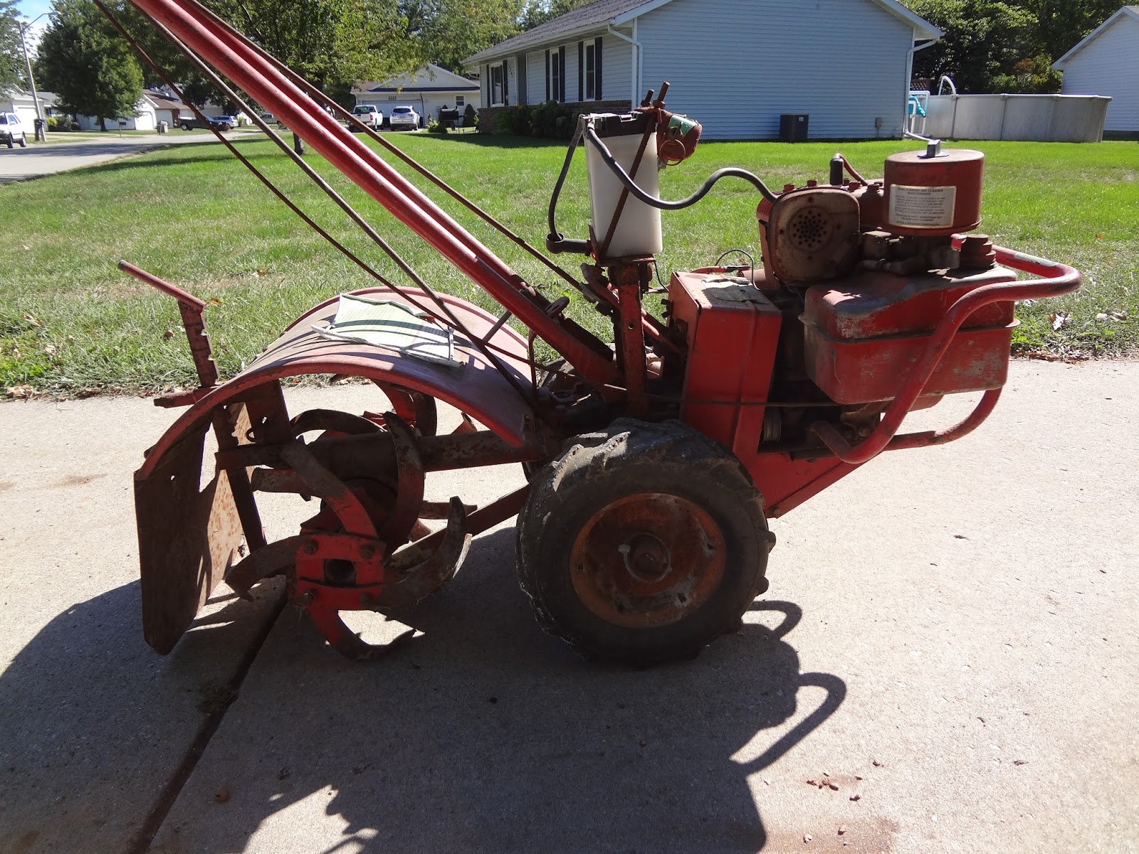Restoring a 1977 Troy-Bilt Horse Tiller: September 2015