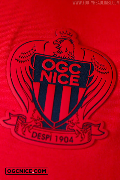 OGC Nice 21-22 Home, Away, Third & Fourth Kits Released - Footy Headlines