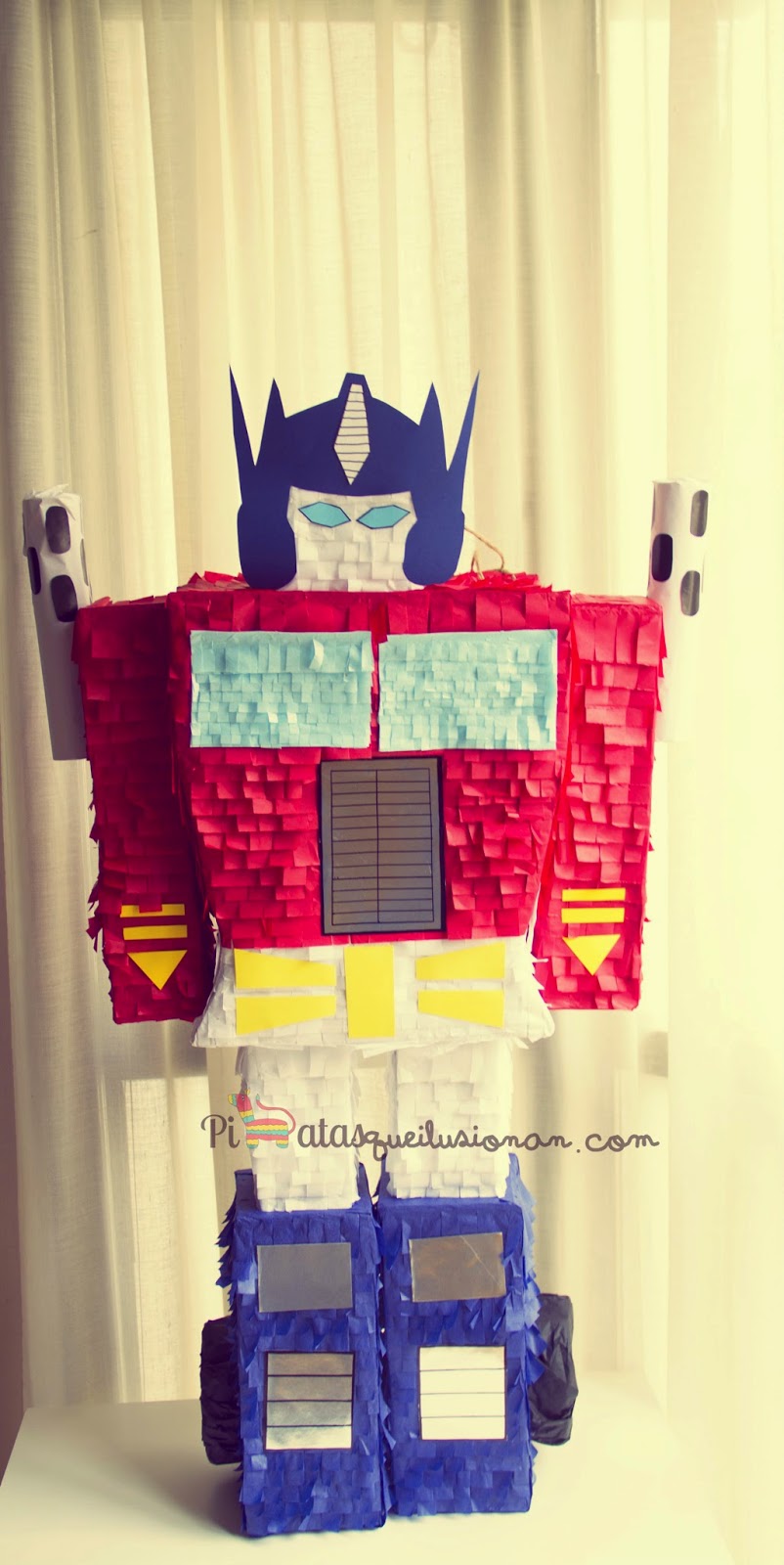 PIÑATA_TRANSFORMERS_OPTIMUS_PRIME(3).jpg (802×1600) | Fiestas ...
