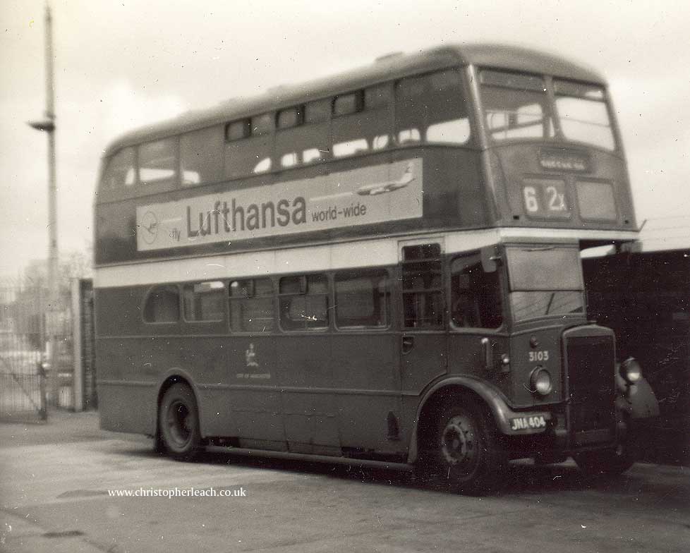 Busworld Photography: JNA404 Manchester's old buses