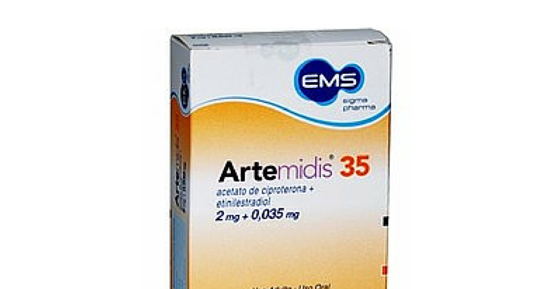 Artemidis 35® (acetato de ciproterona 2,0 mg + etinilestradiol 0,035 mg ...