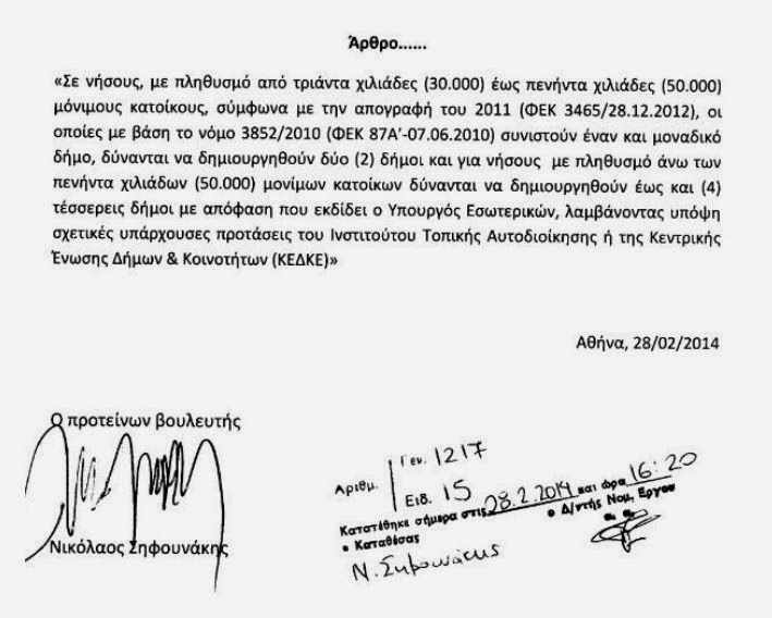 ΤΟΠΙΚΗ ΔΗΜΟΚΡΑΤΙΑ ΑΥΤΟΔΙΟΙΚΗΣΗ: ΕΤΣΙ ΞΗΛΩΝΟΝΤΑΙ ΟΙ ΔΗΜΟΙ-ΝΗΣΙΑ;