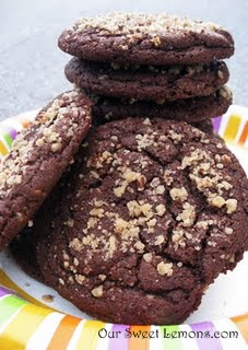 Our Sweet Lemons: Rolo Cookies