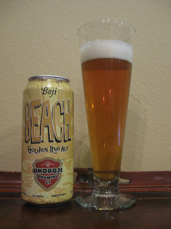 Doing Beer Justice: Okoboji Brewing Company - Boji Beach Golden Rye Ale ...