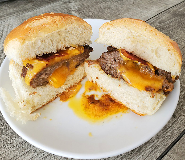 Stuffed Cheeseburgers | What's Cookin' Italian Style Cuisine