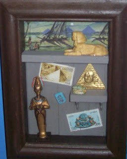 Creative Crap: Egyptian Shadow Box