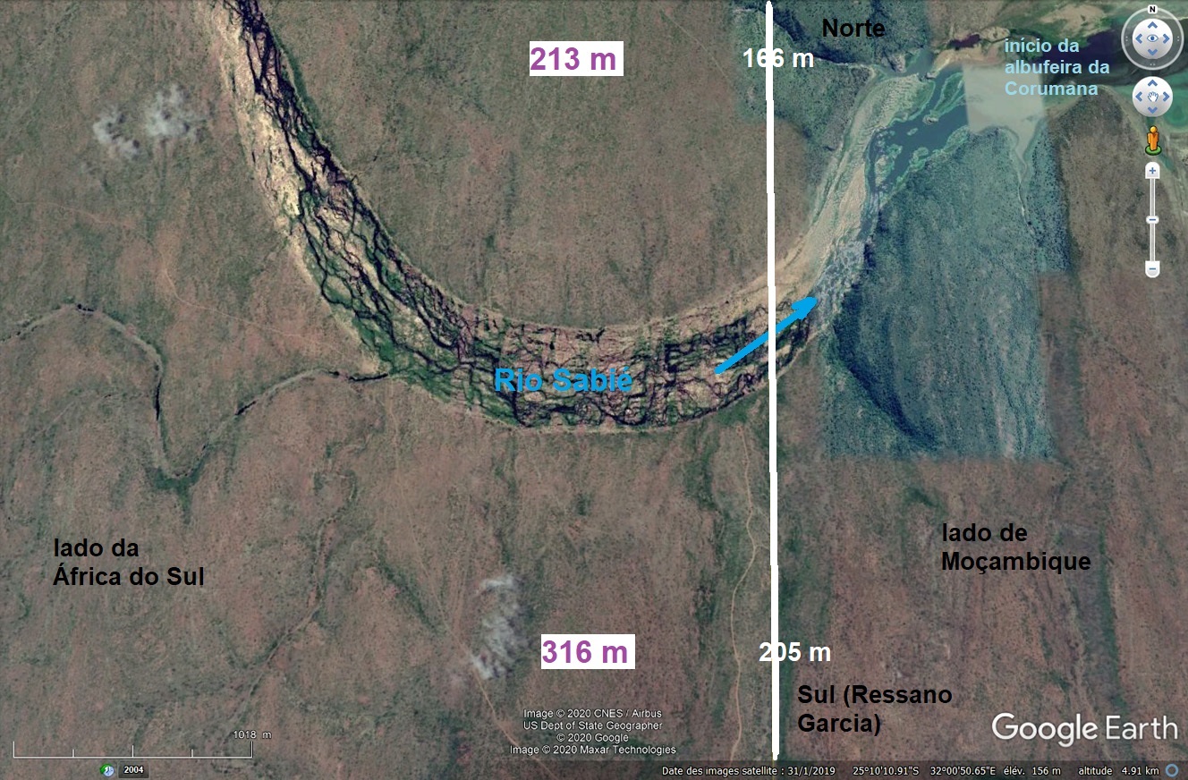 Demarcação de fronteira com a ZAR em 1890 - do rio Incomati ao Sábie (5)