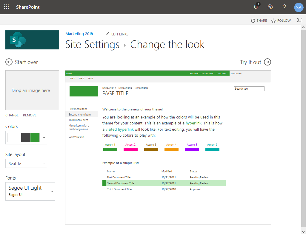 SharePoint Online: How to Change Site Theme using PowerShell? - SharePoint Diary