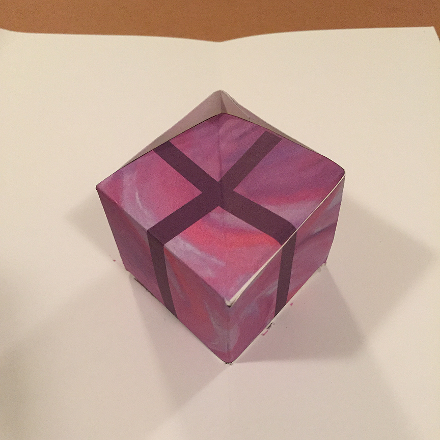 Pop-Up Present: Angle Fold Cube