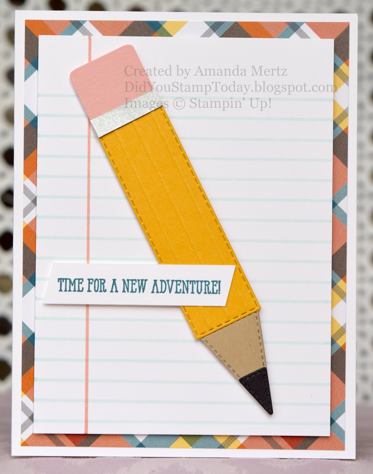 Did You Stamp Today?: Back to School - Stampin' Up! Well Said